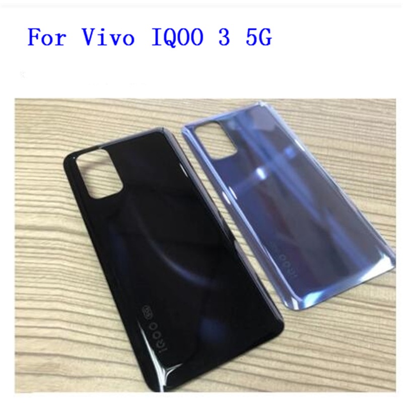 6.44" 適用於 vivo IQOO 3 5G 電池蓋門外殼外殼後玻璃蓋維修零件適用於 vivo iqoo3 IQOO | 蝦皮購物