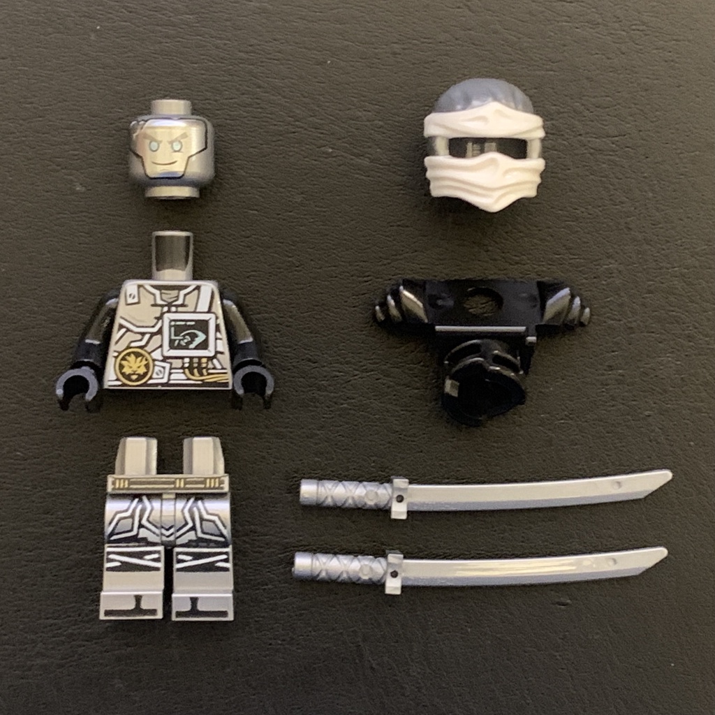 「樂高 軍團」 LEGO 旋風忍者 NINJAGO 時間雙子 70624 白忍者 冰忍 贊 Zane NJO285 | 蝦皮購物