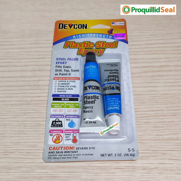 Devcon 鐵膠塑鋼環氧樹脂 S-5 S5 樹脂+強力硬化劑 DEVCON | 蝦皮購物