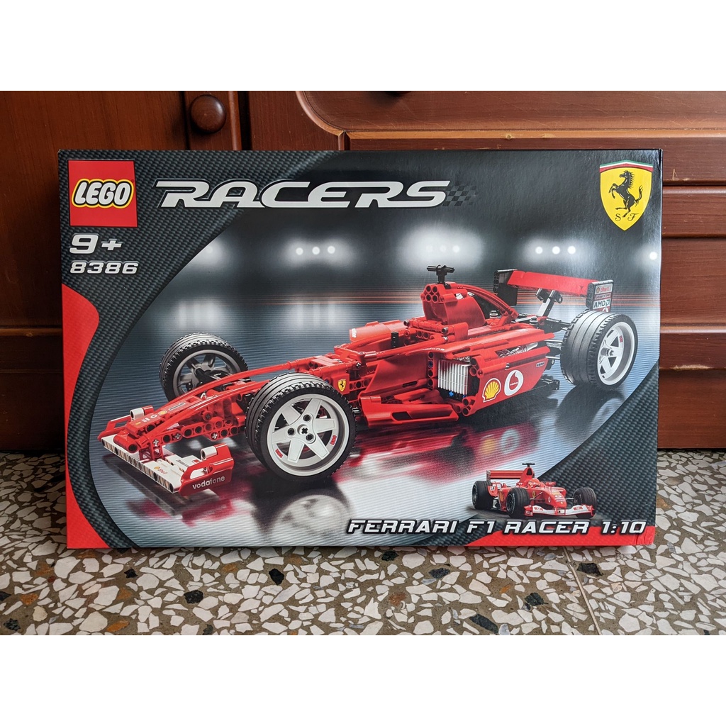 LEGO ferrari 8386 1:10 Ferrari 法拉利 F1 賽車 | 蝦皮購物
