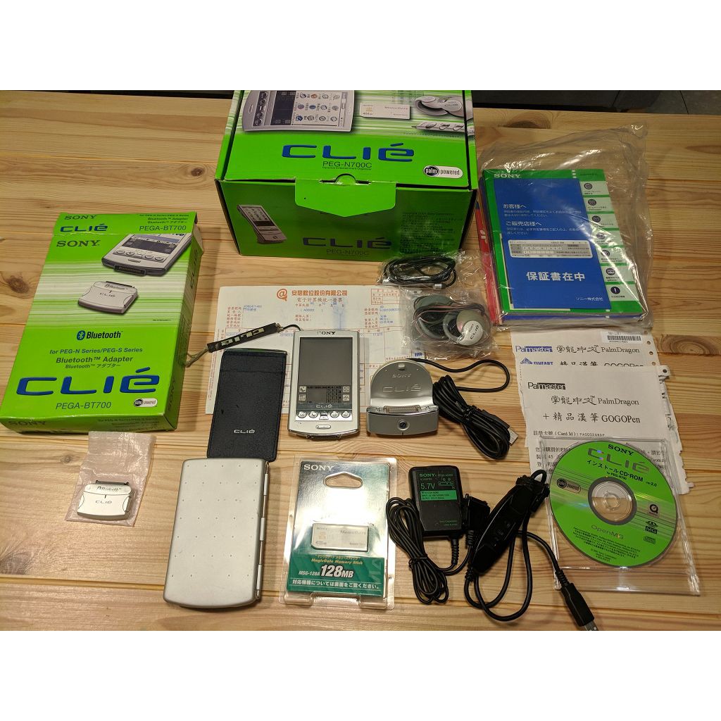 Sony Clie PEG-N700C PDA (含PRGA BT700 藍芽模組) | 蝦皮購物