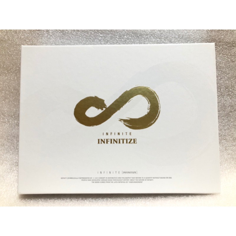 [空專]infinite 第3張迷你專輯INFINITIZE｜韓國偶像男子團體男團｜無限｜已開封｜聖圭明洙東雨優賢 二代 | 蝦皮購物