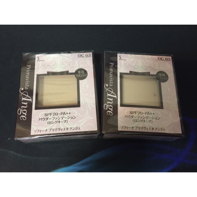 SOFINA蘇菲娜 輕妝綺肌長效粉餅 9g-色號OC03 | 蝦皮購物