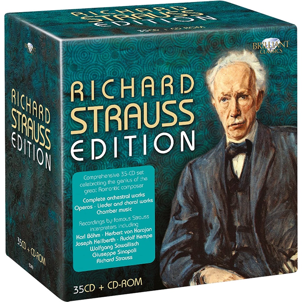 (稀有絕版品) 理查史特勞斯套裝 Richard Strauss Edition (35CD+CD-ROM) (預購) | 蝦皮購物