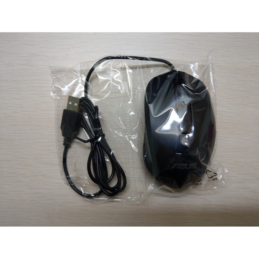 [全新]ASUS UT200 光學 1000dpi 原廠有線滑鼠 | 蝦皮購物