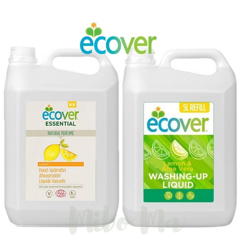 宜珂 Ecover 檸檬洗碗精 蘆薈洗碗精 5000ml | 蝦皮購物