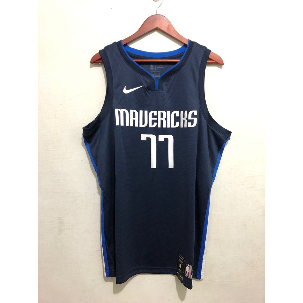 NBA球衣 Luka Doncic 小牛二客藍 Statement Edition Nike 熱轉印L(48) 全新含吊 | 蝦皮購物