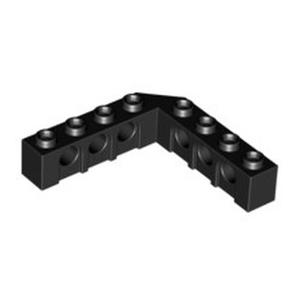 玩樂趣 LEGO 32555 黑色 Brick 5x5 Right Angle(1x4 - 1x4) (G2) | 蝦皮購物