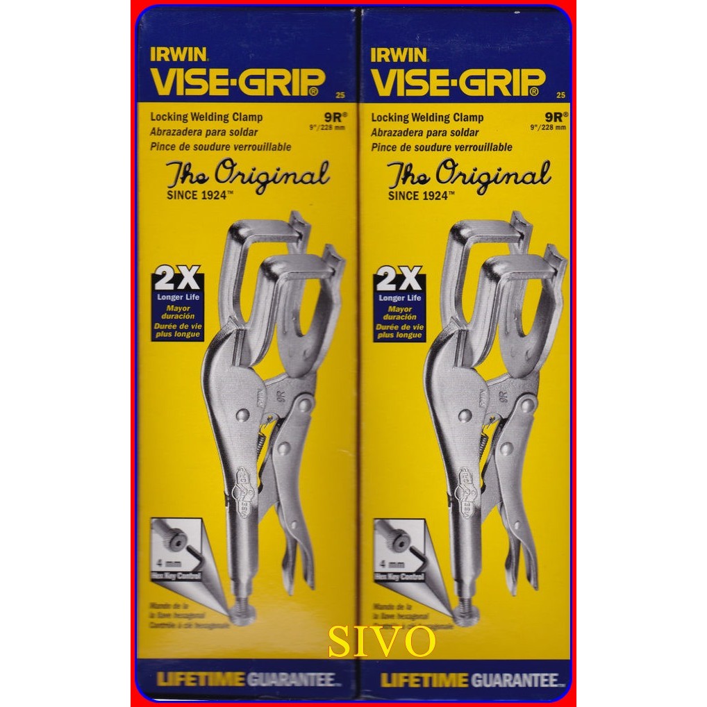 世界第一品牌-美國握手牌萬能鉗IRWIN VISE-GRIP 9R 電焊夾鉗機械維修 西工 電銲萬能 | 蝦皮購物