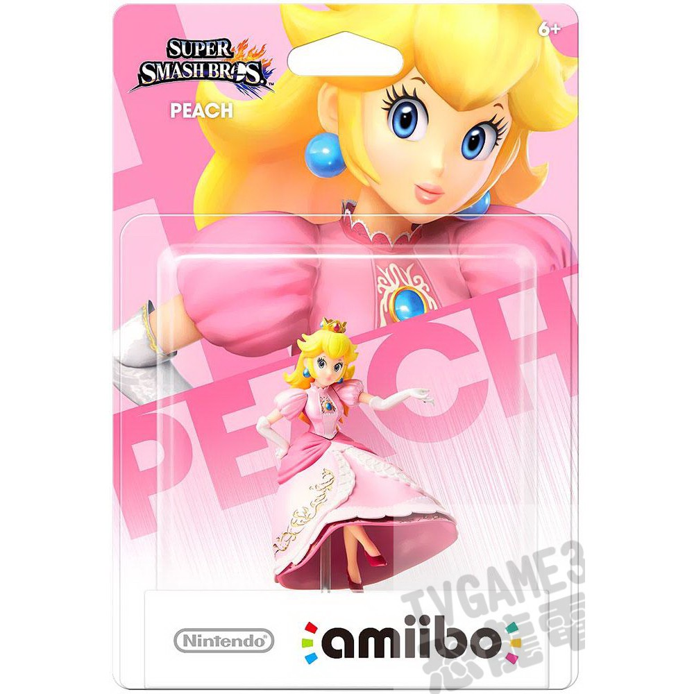 任天堂 AMIIBO NFC SWITCH NS 任天堂明星大亂鬥 瑪利歐 碧姬 公主 PEACH【台中恐龍電玩】 | 蝦皮購物