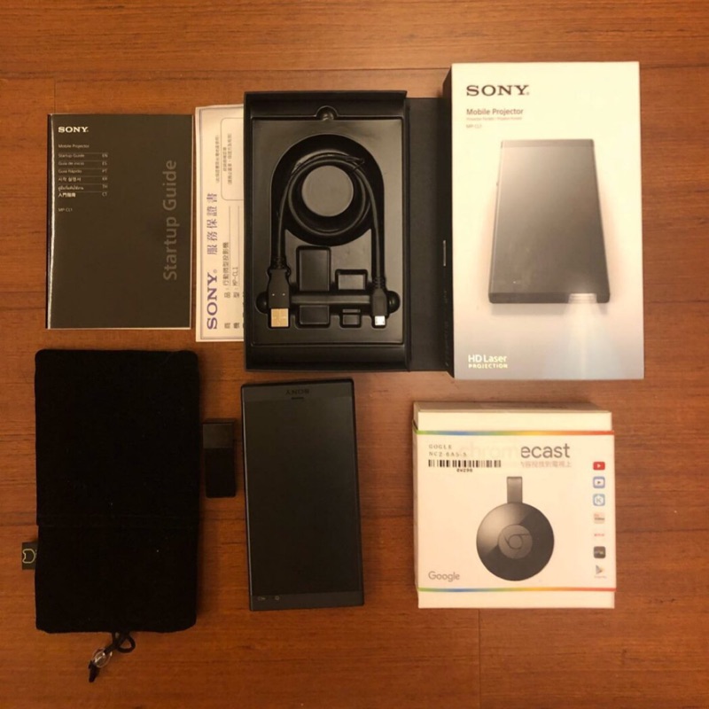 Sony MP-CL1行動投影機 微型投影機隨身攜帶附加chromecast(全新) | 蝦皮購物
