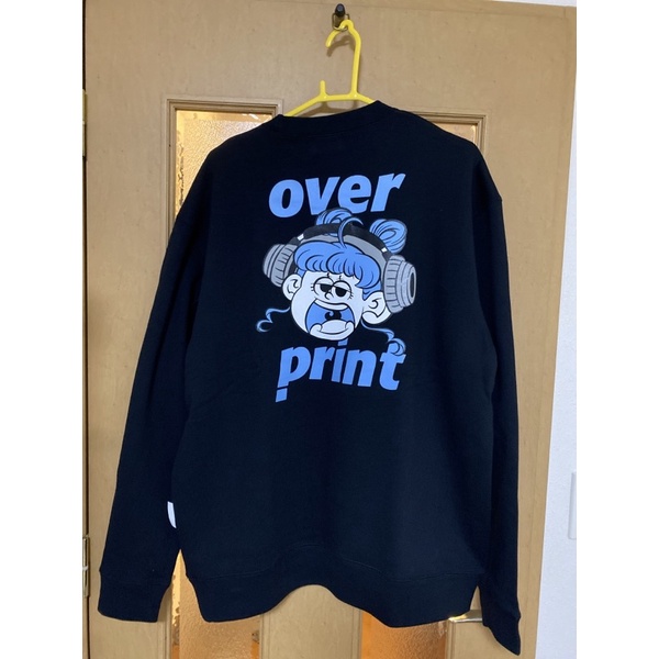 【日本代購】overprint ZERO ZERO HERO sweatshirts2日本&香港限定款（刷毛大學T) | 蝦皮購物