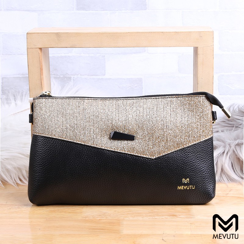 青春美麗年輕的牛皮離合器 M0012 | 蝦皮購物