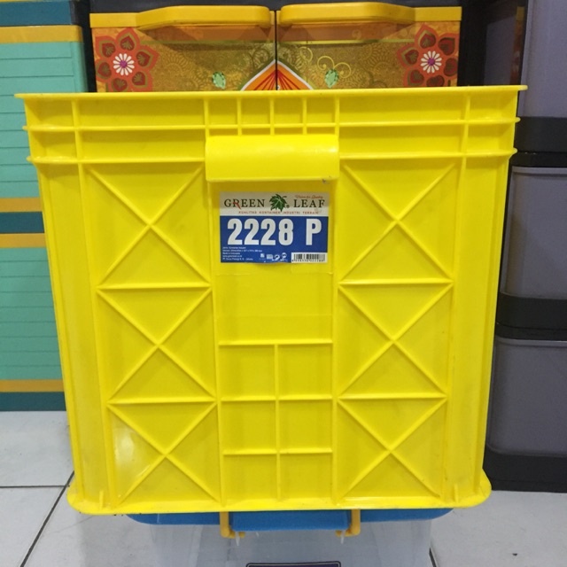 工業容器盒 2228p 綠葉 | 蝦皮購物