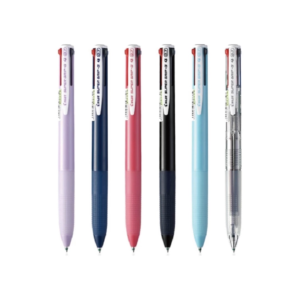 【CHL】PILOT 百樂 BKSG-35F SUPER GRIP.G4 多色圓珠筆 4色機能筆 0.7mm | 蝦皮購物