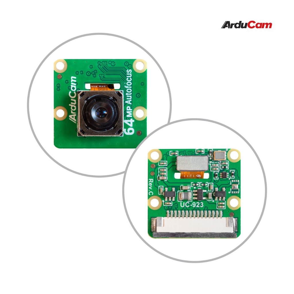 Arducam 64MP Autofocus 鏡頭模組 for RPi | 蝦皮購物
