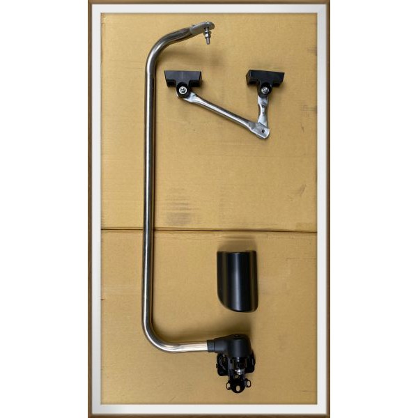 【帝益汽材】HINO 500 福將 FD GH 11~17噸 2010年後 後視鏡架 後視鏡桿 白鐵《另有賣照地鏡》 | 蝦皮購物