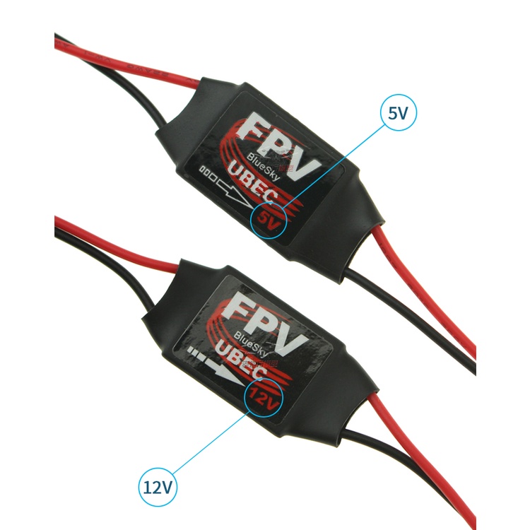 [菜鳥飛行DIY]DC-DC降壓模組 MINI BEC 5V/12V UBEC 3A | 蝦皮購物