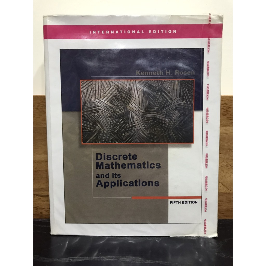 [二手書][原文書] Discrite Mathematics and Its Application 離散數學 | 蝦皮購物