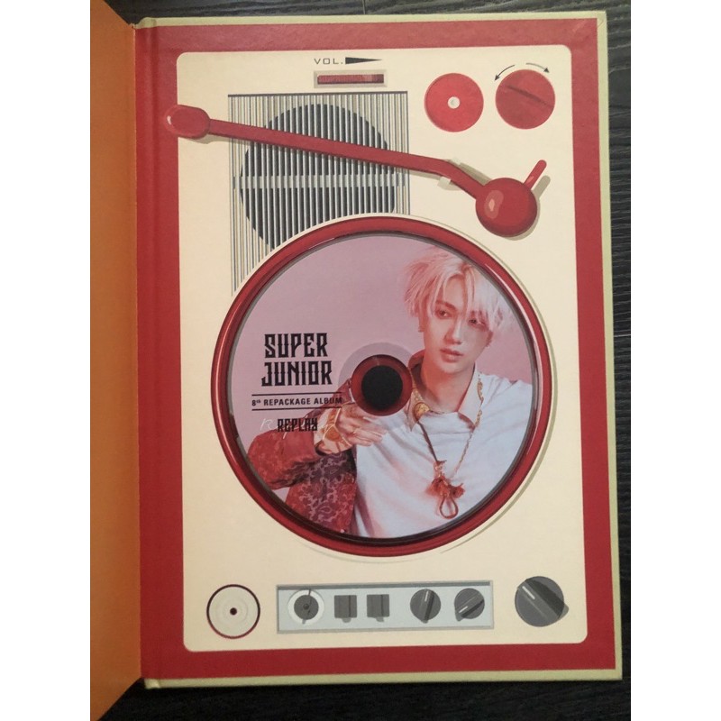 現貨！Super Junior Devil REPLAY SJ 希澈 始源 厲旭 專輯 空專 小卡 | 蝦皮購物