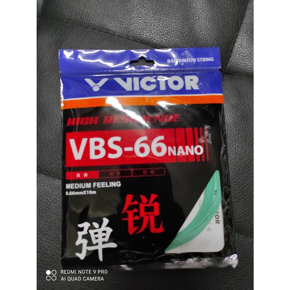 VICTOR 勝利 羽球線 VBS-66N VBS-66 NANO VBS66N 勝利羽球線 羽毛球線 最多顏色 小戴線 | 蝦皮購物