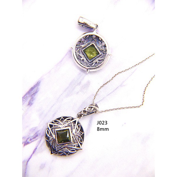 [J023] #捷克隕石 [捷克隕石 產地直銷 保證真品] 五角形外框8mm-捷克隕石項鍊 | 蝦皮購物