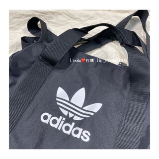 Linda ️代購 ADIDAS 愛迪達 黑 側背包 手提 水桶包 圓筒包 旅行袋 運動登山 GD4582健身包 | 蝦皮購物