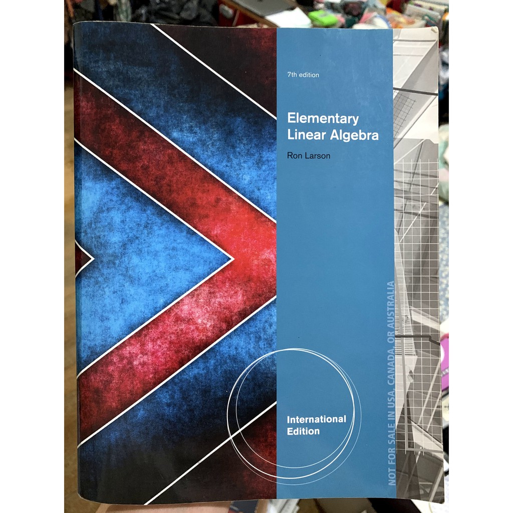 Elementary Linear Algebra〈7th edition〉- Larson | 蝦皮購物