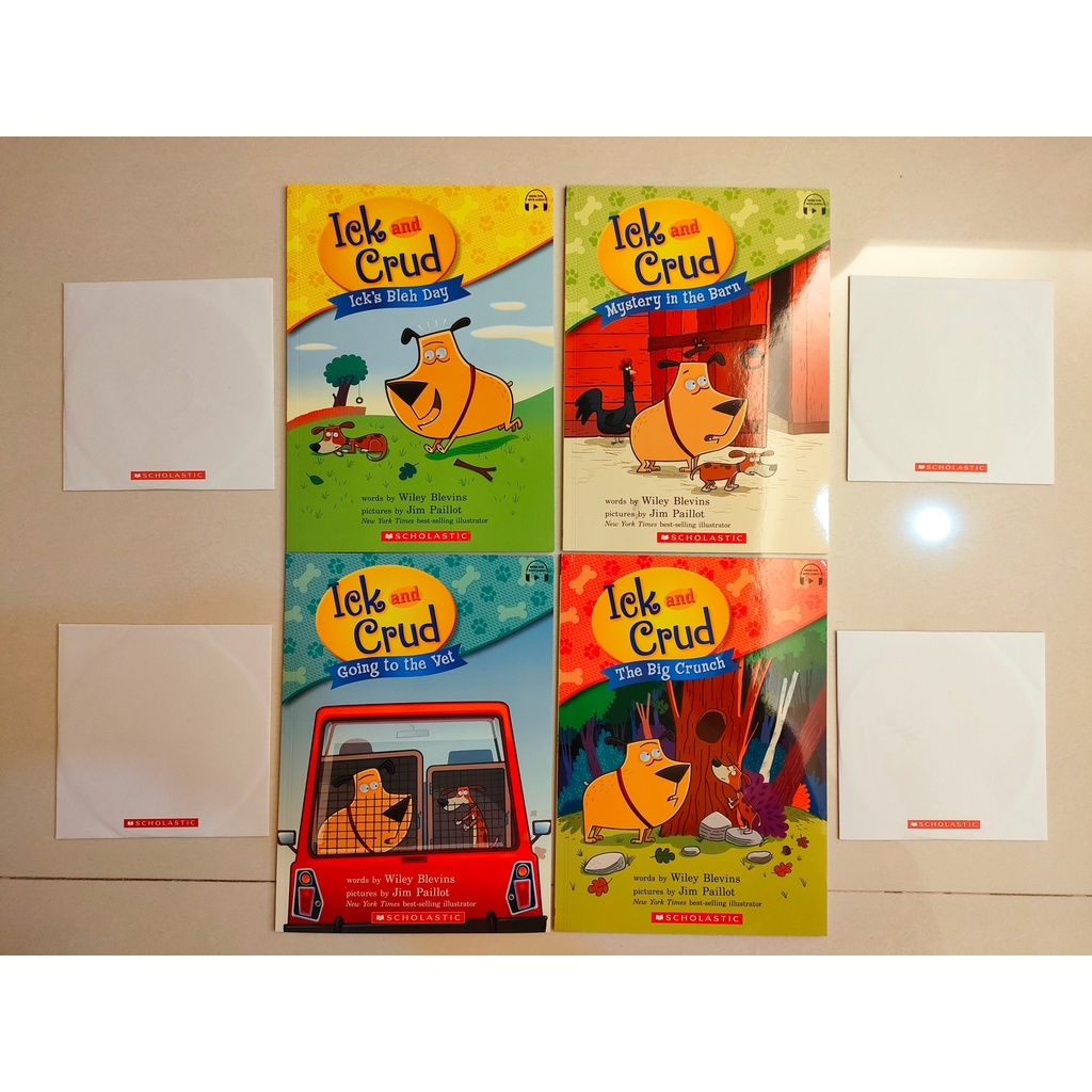 二手兒童英文橋樑書出清～Ick and Crud Mystery Collection | 蝦皮購物