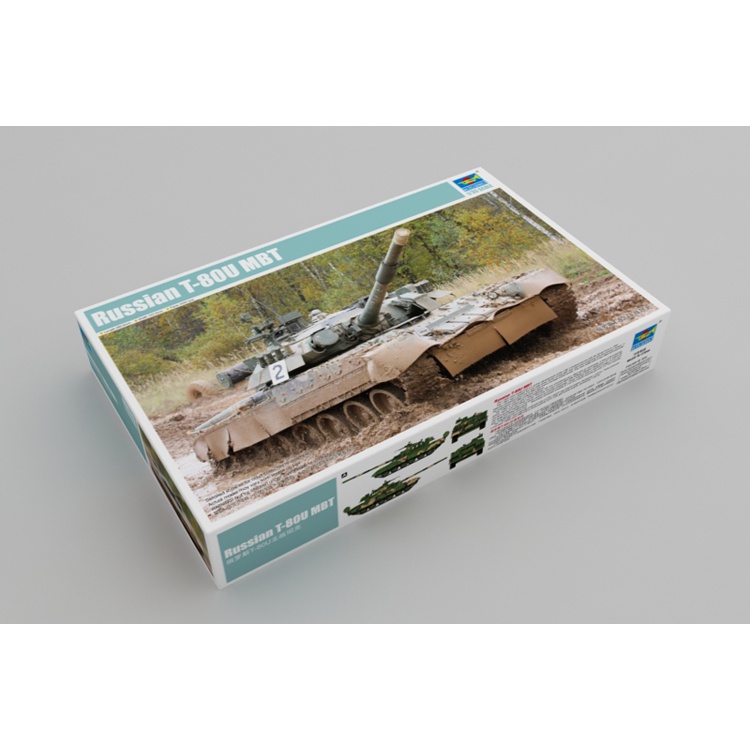 盒損現貨 1/35 TRUMPETER 俄羅斯 T-80U主戰坦克 09525 | 蝦皮購物