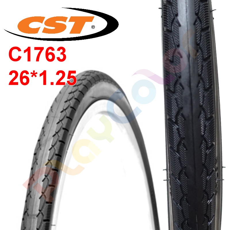 CST【C1763】26x1.25 城市胎 自行車輪胎 26*1.25 外胎 26吋 登山車 輪胎 正新【T82-09】 | 蝦皮購物