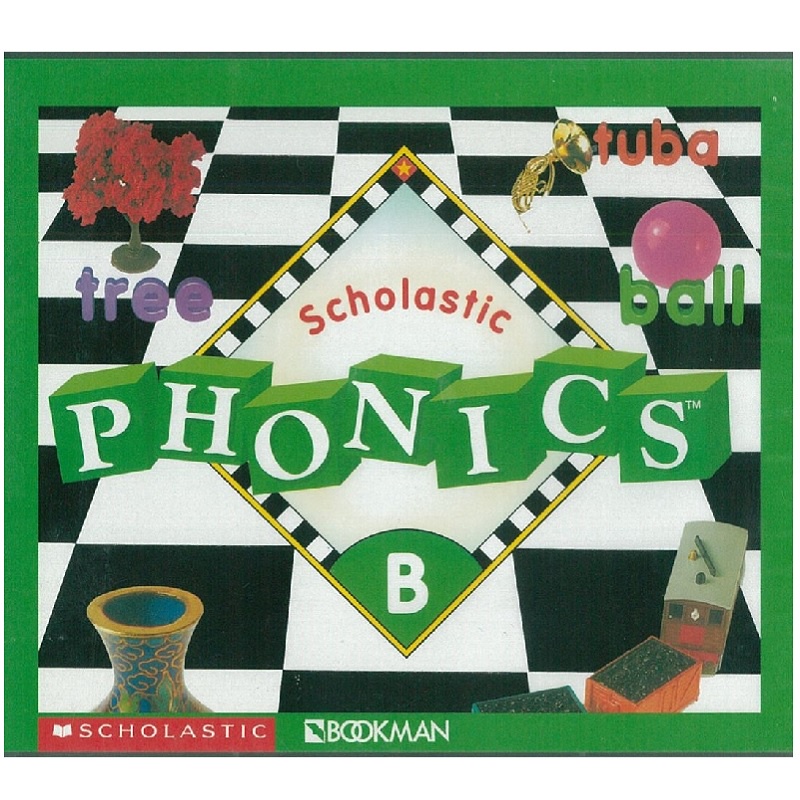 Scholastic Phonics: Level B (CD 3片) 搭配聽力練習 | 蝦皮購物
