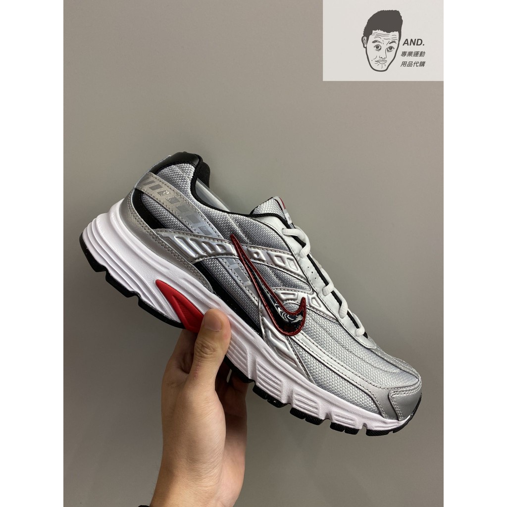 【AND.】NIKE INITIATOR 銀黑紅 復刻 運動 慢跑 休閒 穿搭 透氣 男女款 394055-001 | 蝦皮購物