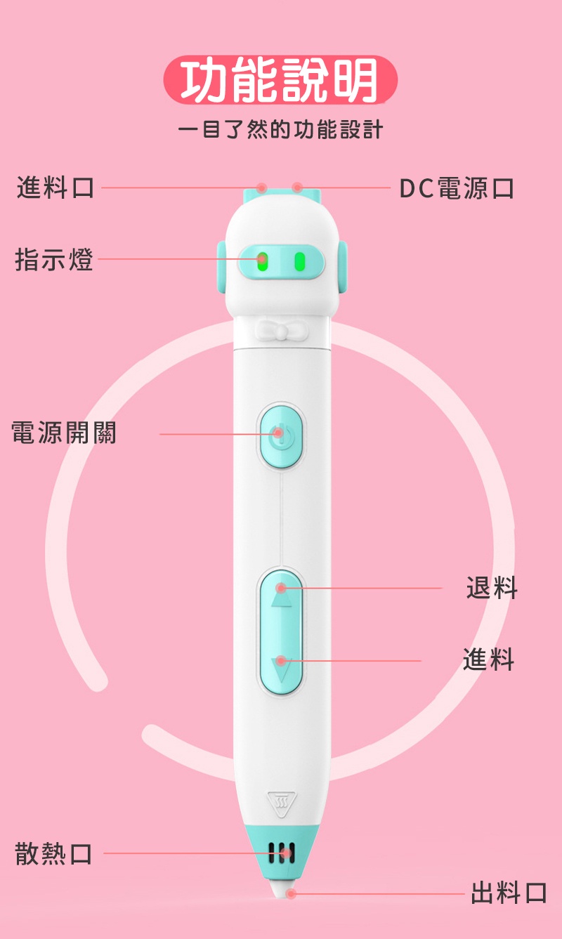 LEIZUN 智能 3D 列印筆專用耗材 | 蝦皮購物