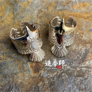 造夢師 手工訂製【Goro's高橋吾郎】【高端復刻】金頭銀頭飛鷹戒指 鷹戒 老鷹戒 925純銀 戒指/指環/開口戒 | 蝦皮購物