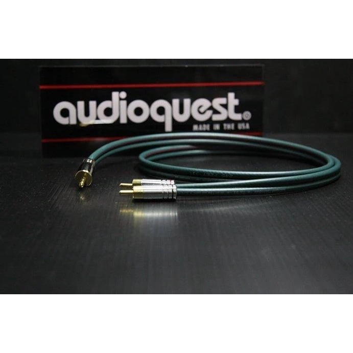 『永翊音響』美國 audioquest ITA-3/3 3.5立體對RCA連接訊號線 | 蝦皮購物