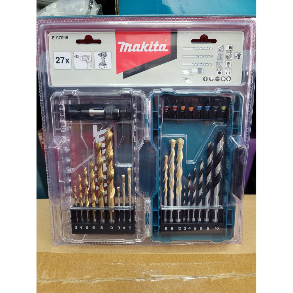 牧田 Makita E-07098 起子 鑽頭 17件組 | 蝦皮購物