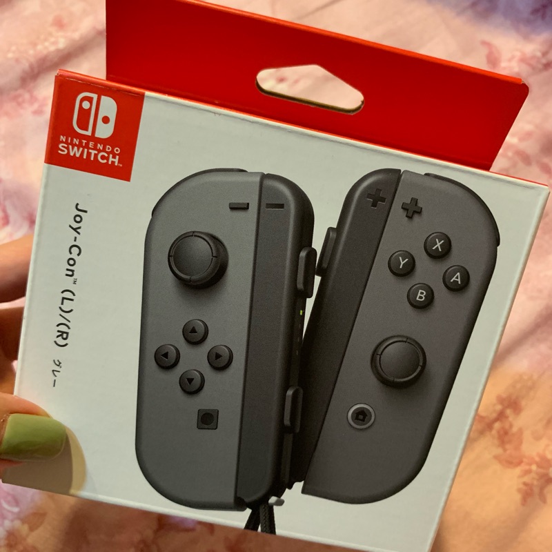 Joy-con 灰色公司貨 （附透明壓克力殼） | 蝦皮購物