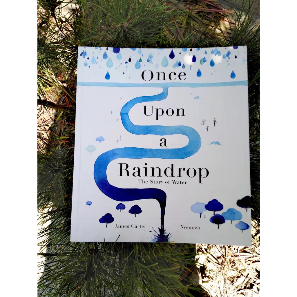 現貨🍀英文知識繪本Once Upon a Raindrop:The Story of Water 詩意文字🍀缺書店 | 蝦皮購物