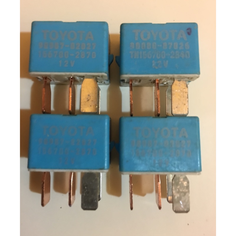 TOYOTA LEXUS 繼電器 DENSO 90987-02027 90080-87026 | 蝦皮購物