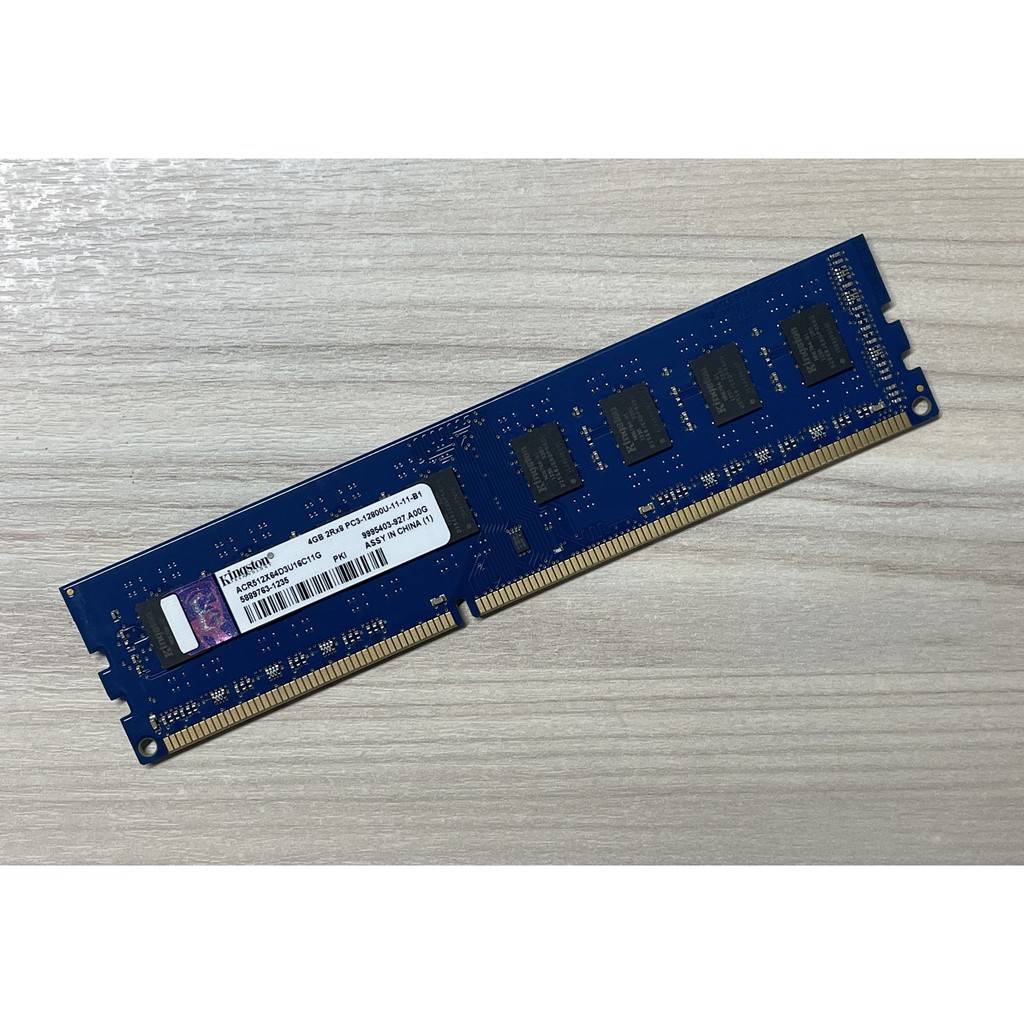 ⭐️【金士頓 Kingston 4GB DDR3 1333/1600】⭐ 桌上型記憶體/個人保固3個月 | 蝦皮購物
