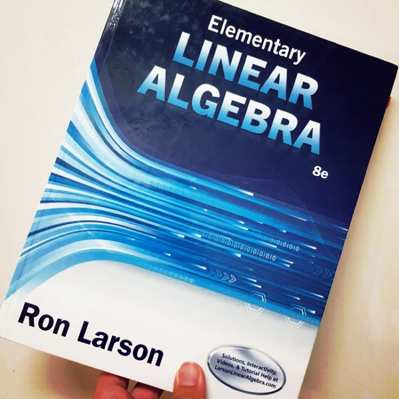 Elementary Linear Algebra 8th edition 原文書 | 蝦皮購物
