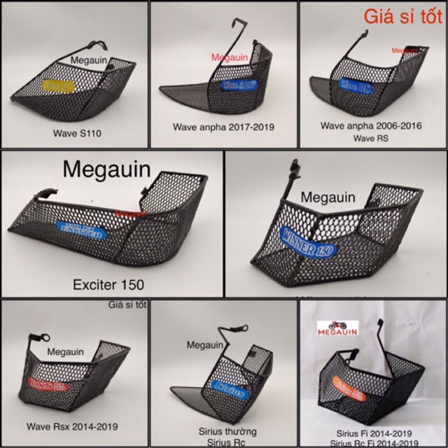 Hip BASKET - 各種類型的摩托車側籃(WAVE SIRIUS EXCITER WINNER S110 RSX | 蝦皮購物
