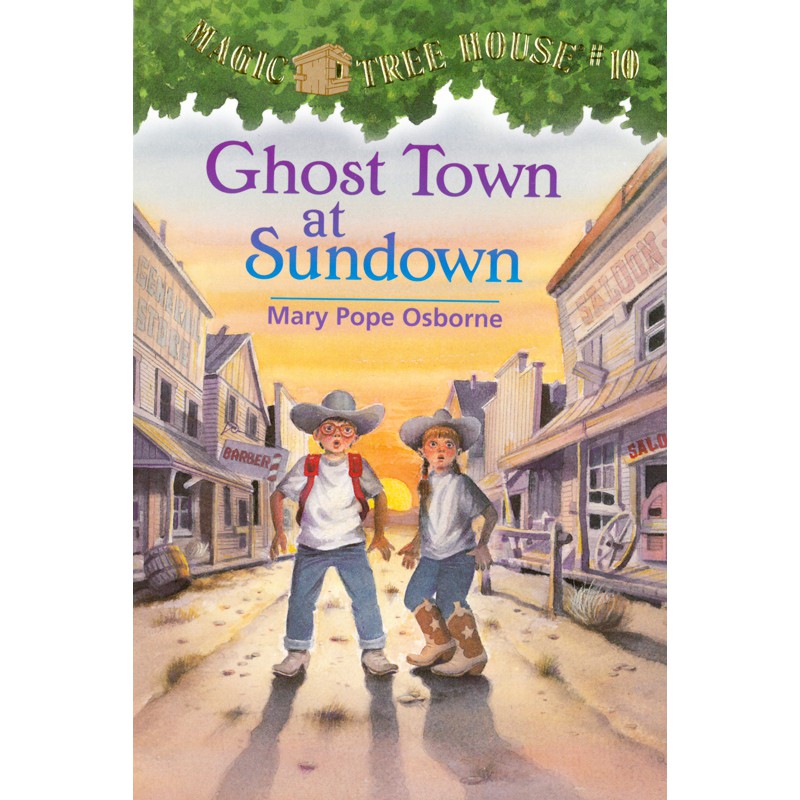 Magic Tree House 10: Ghost Town at Sundown/Mary Pope Osborne 文鶴書店 Crane ...
