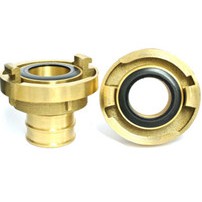 330874 330875 330876 Storz 聯軸器 40mm,50mm,65mm 全黃銅滅火器閥門耦合頭 | 蝦皮購物