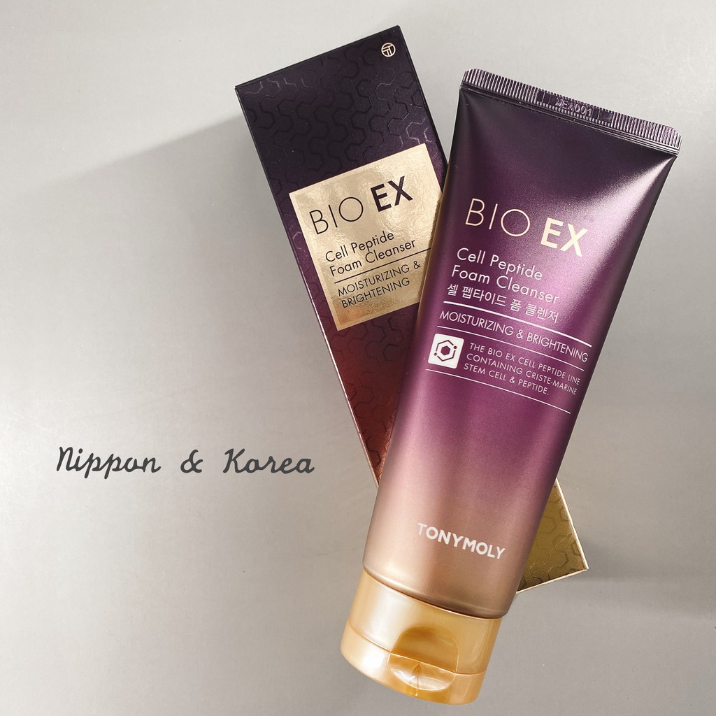 現貨⚡ TONYMOLY 胜肽活膚潔面泡沫 150ml Bio Ex Cell Peptide Foam 洗面乳 | 蝦皮購物