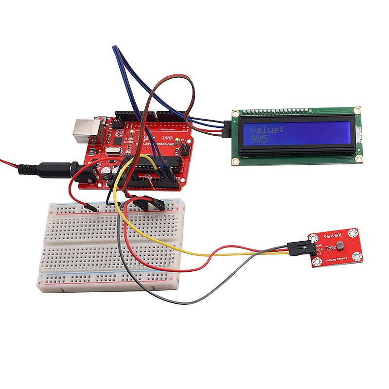 【樂意創客官方店】《附發票》KEYES光敏電阻感測器模組 光線檢測模組 適用Arduino、microbit、ESP32 | 蝦皮購物