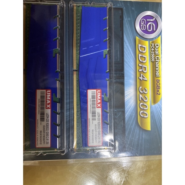 UMAX Dualchannel 8GB乘2 DDR4 3200 | 蝦皮購物