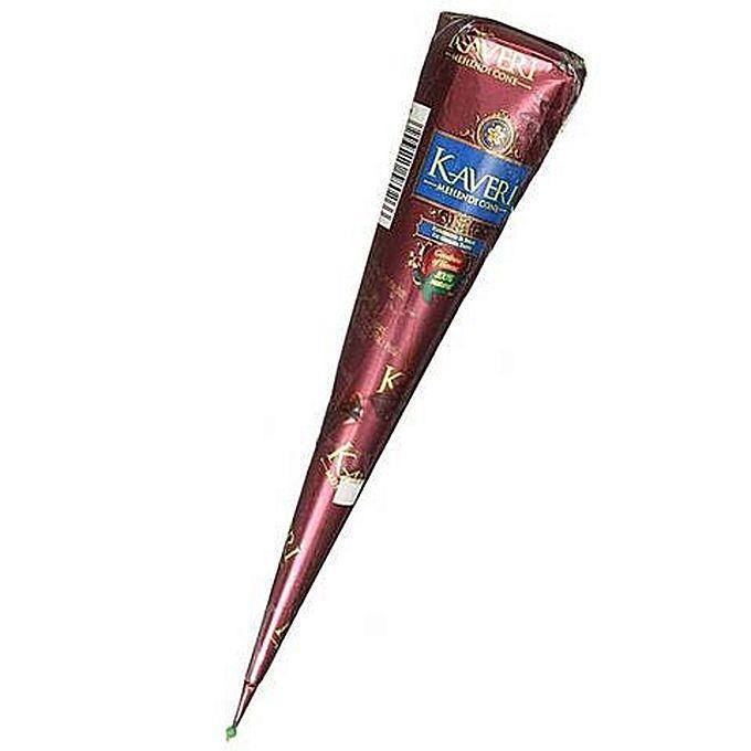 [綺異館] 印度 KAVERI henna Mehandi Cone 彩繪 純植物 25g /條 指甲花 | 蝦皮購物