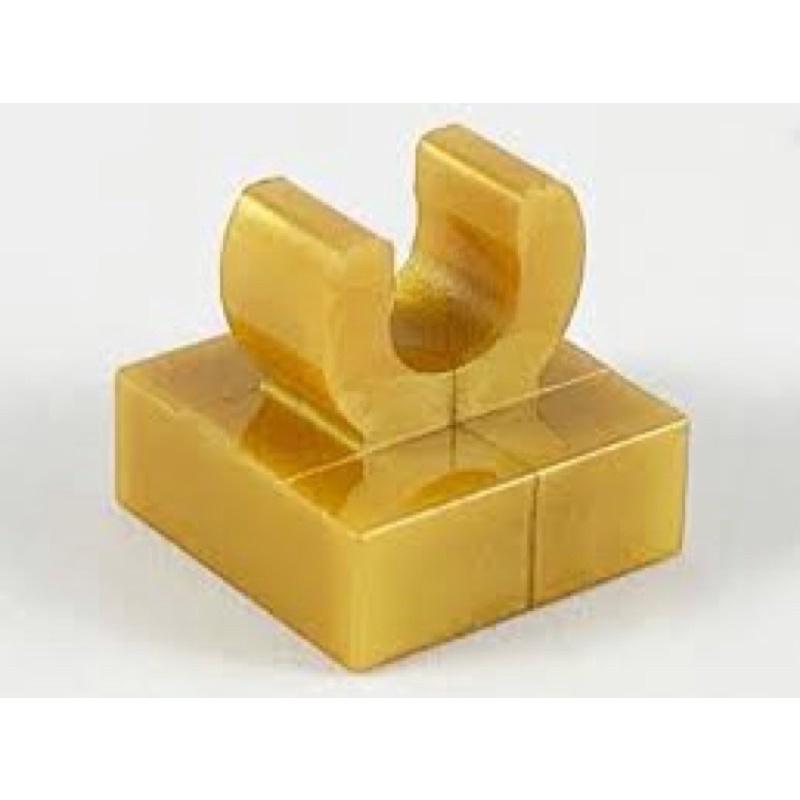 LEGO 樂高 金色 Tile Modified 1x1 with Clip 平板附夾 上夾 U型 15712 | 蝦皮購物